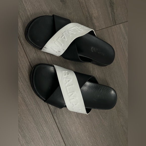 Balmain | Shoes | Balmain Authentic Slides | Poshmark